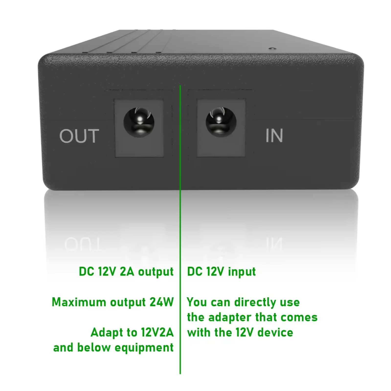 WGP UPS Router Wifi Backup 2A Battery Supply Power Bank DC 12V