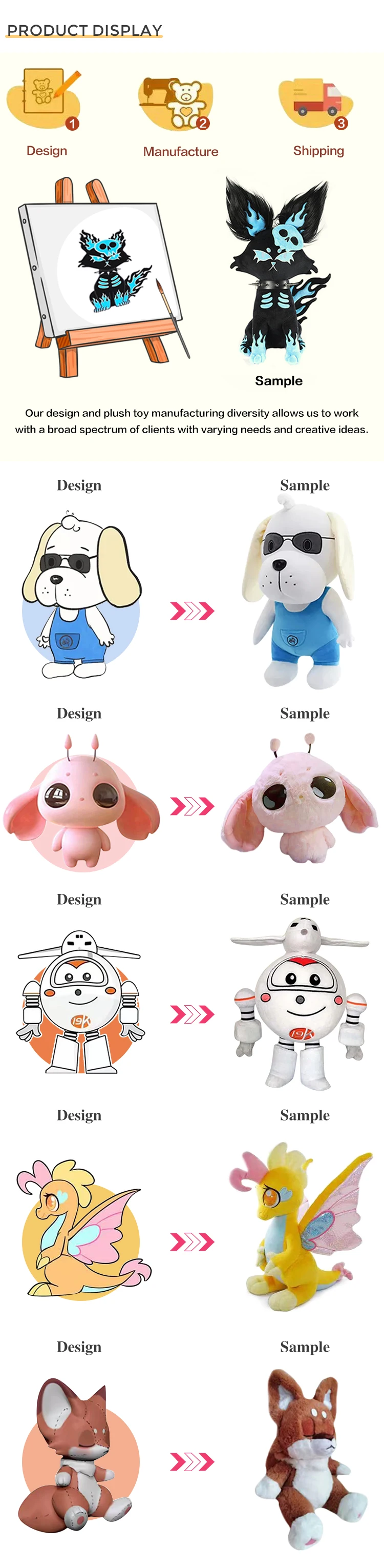 Custom Plush Stuffed Toys - Perfect for Kids & Adults