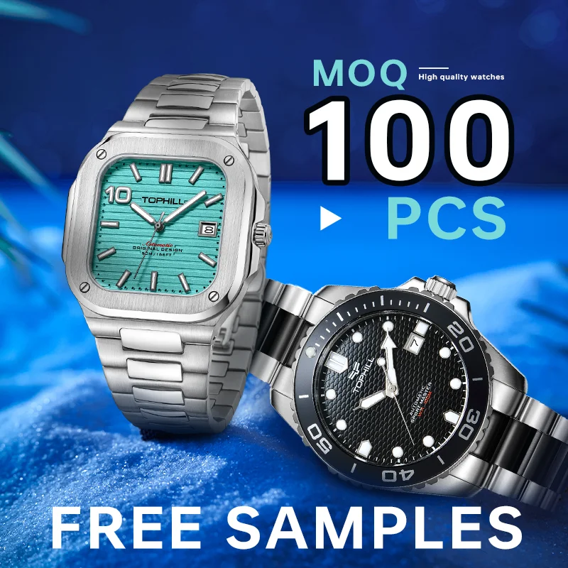 Custom Design Your Brand Logo Stainless Steel Watch Product Show Stream ...