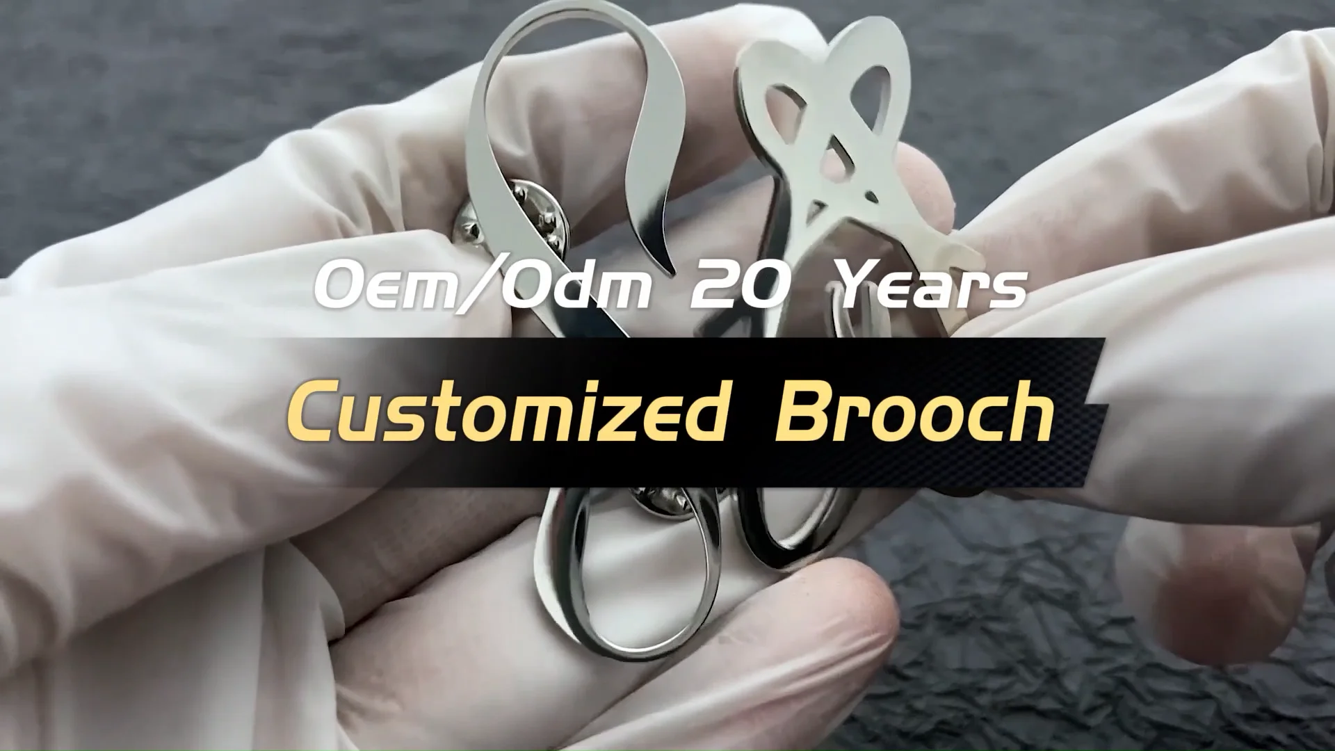 Factory Custom Brooch Logo Metal Business Gifts Fashion Jewelry ...