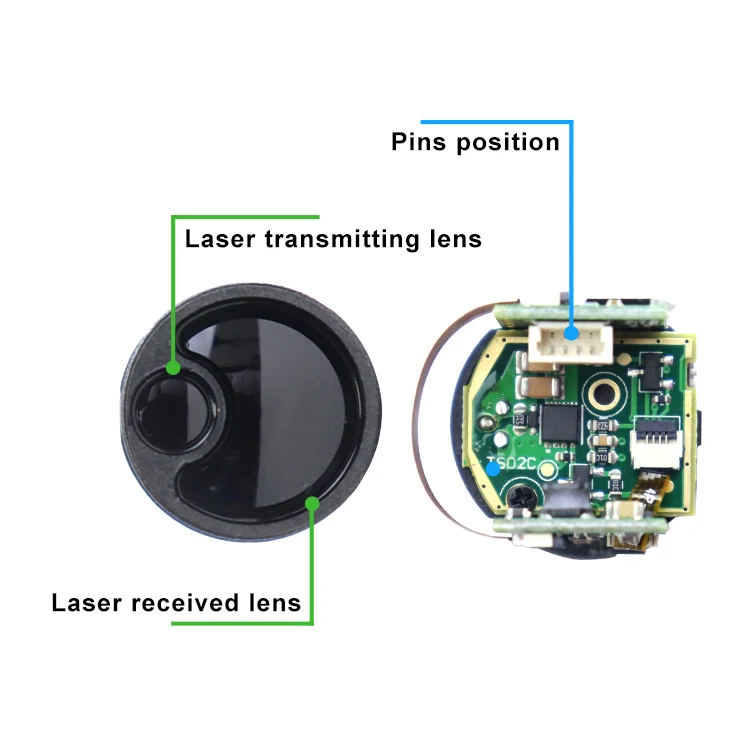 700m UAV Module Long Range Thermal Module USB Night Vision Laser Ranging Module Sensor for Pod ...