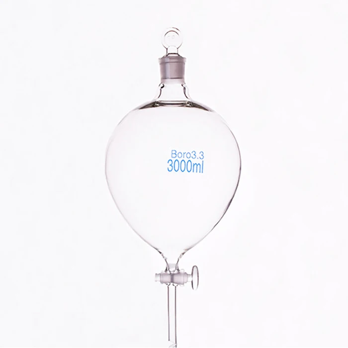 Tiandi Lab 3000ml Thick Wall Glass Separating Funnel - Buy Lab Glass ...