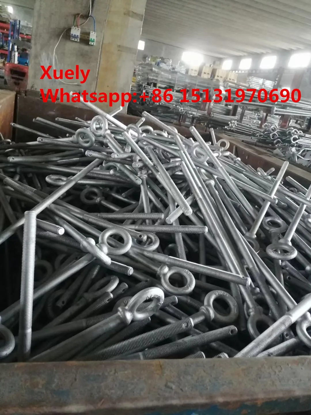 Forged Ball Eyes Q-7 With 70kn Tensile Strength For Connecting Ball ...