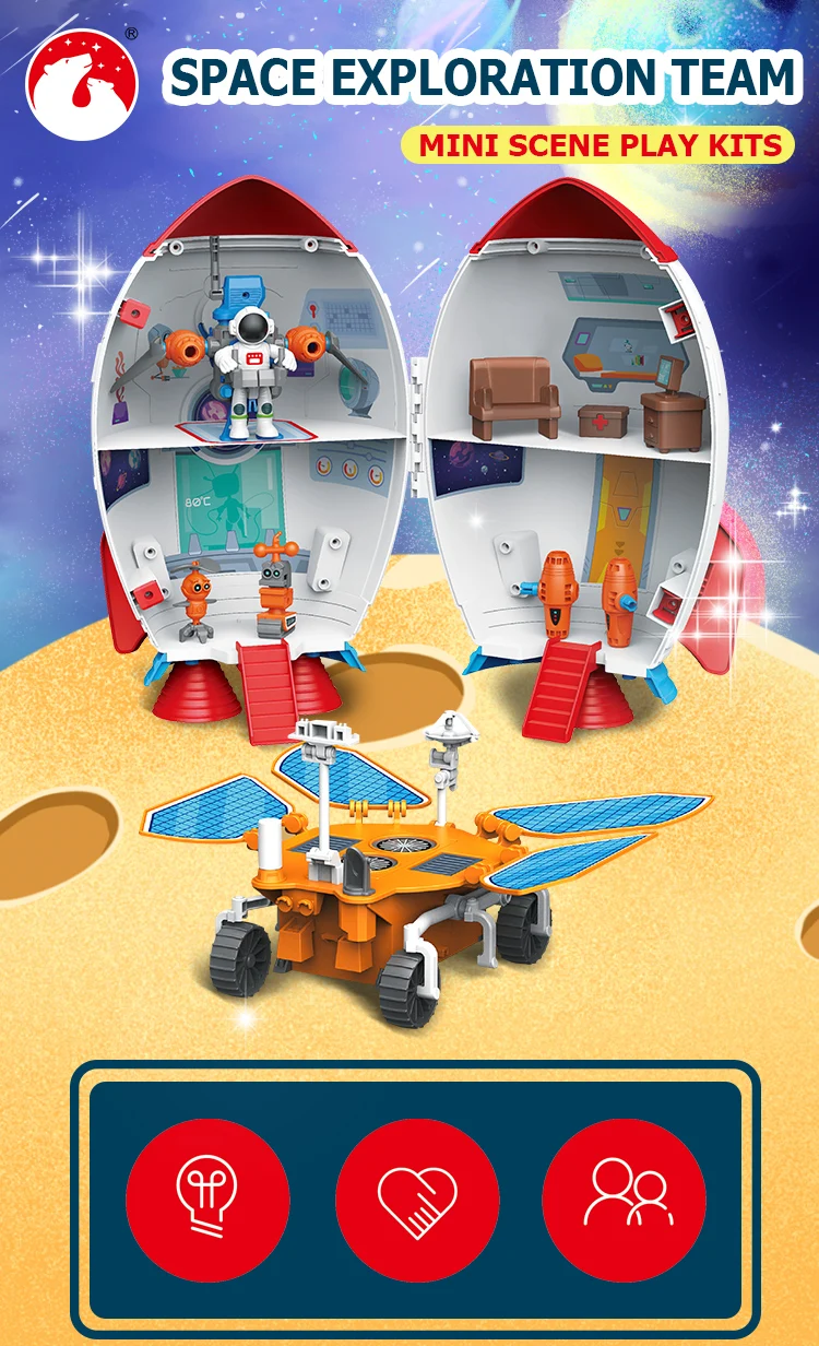 Latest Design Popular Model Rocket Toy New Interaction Kid Space Rocket ...