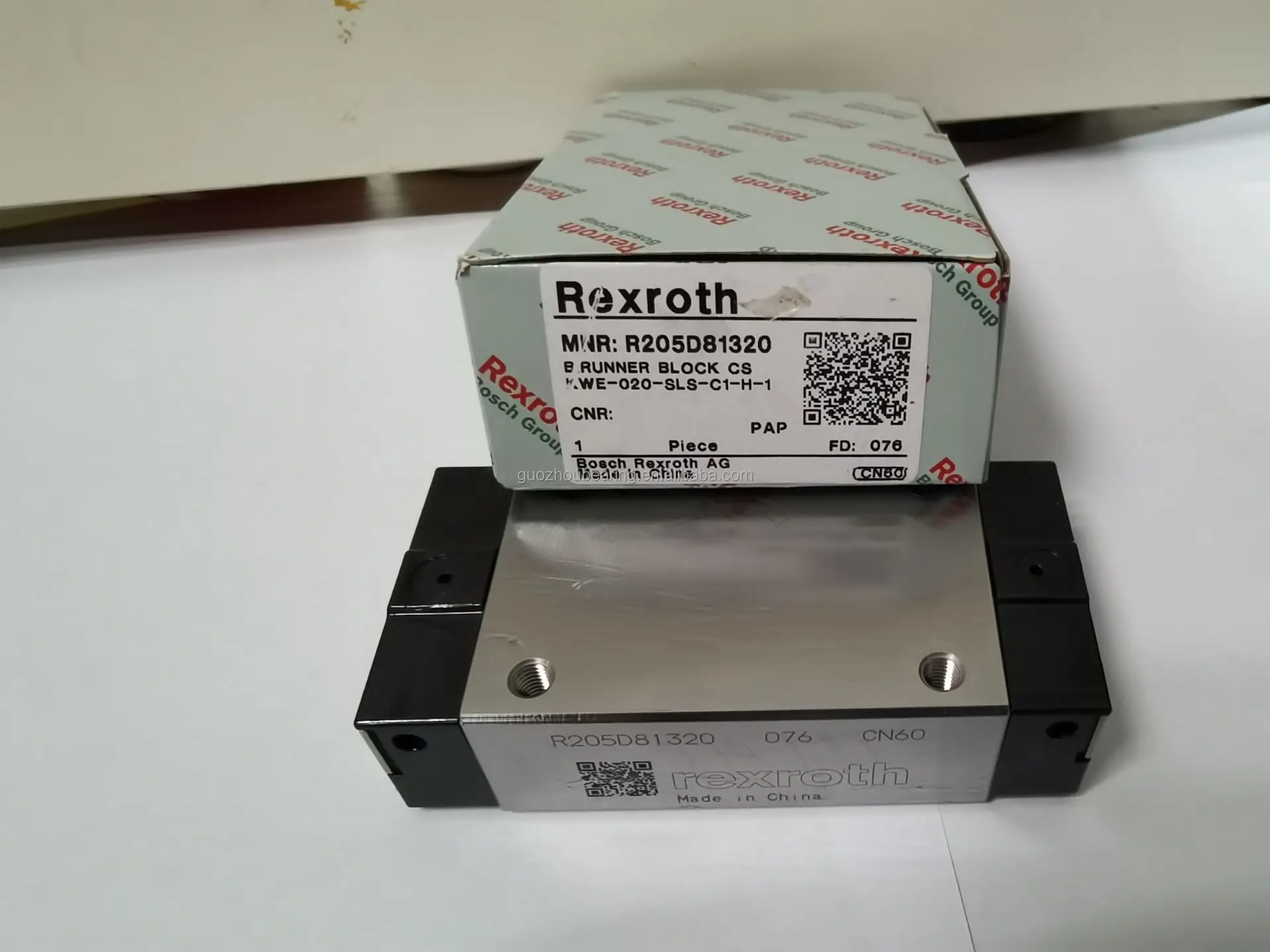 Original Rexroth Linear Guideway Linear Guide Block R205D81320 Linear ...