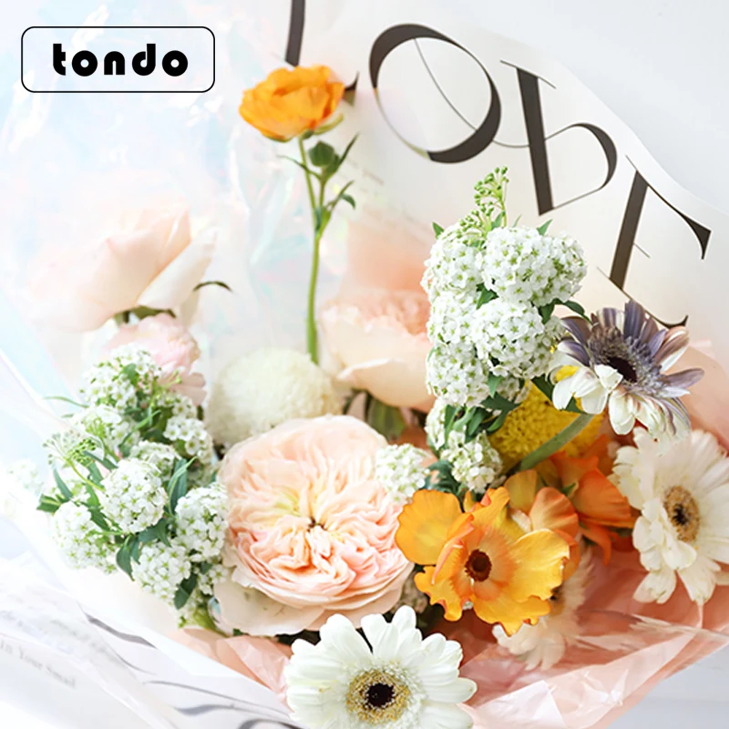 Tondo New Design Vintage Pictorial Wrapping Paper for Flowers