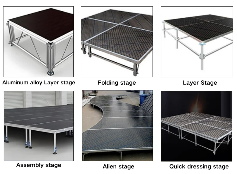 Flyko Event Aluminum Stage Podium - Portable & Durable