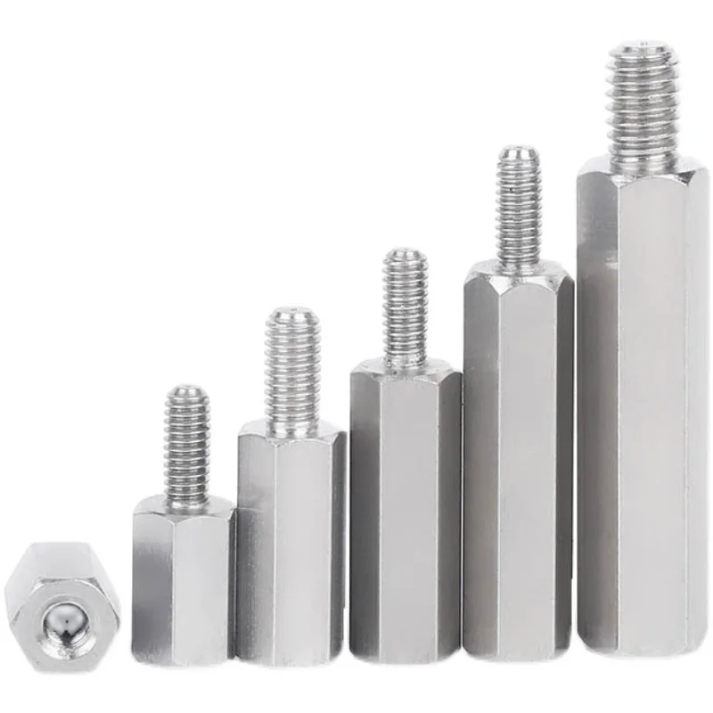 M3 M5 M6 M8 M10 M12 M16 M18 M20 Stainless Steel Male And Female Screw ...