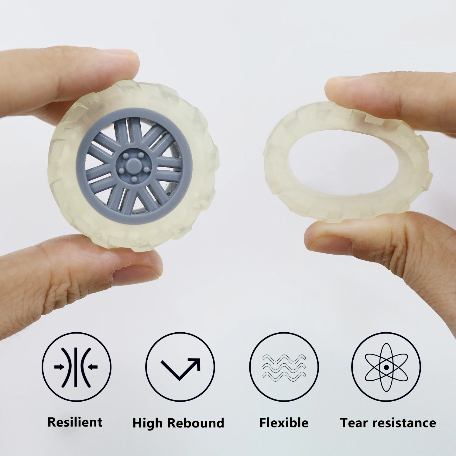 Ifun 3130 Resin Flexible Elastic Low Shrinkage 3d Printing Resin For ...