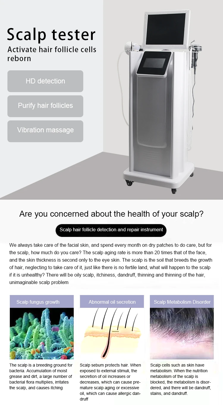 Professional 5 In 1 Laser Hair Growth Machine Hair Loss Treatment For ...