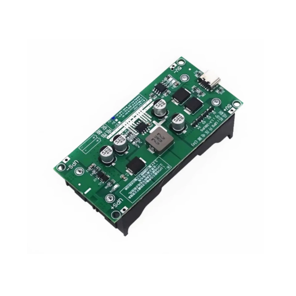15W 3A High-power UPS18650 lithium battery booster charging 5V 9V 12V ...