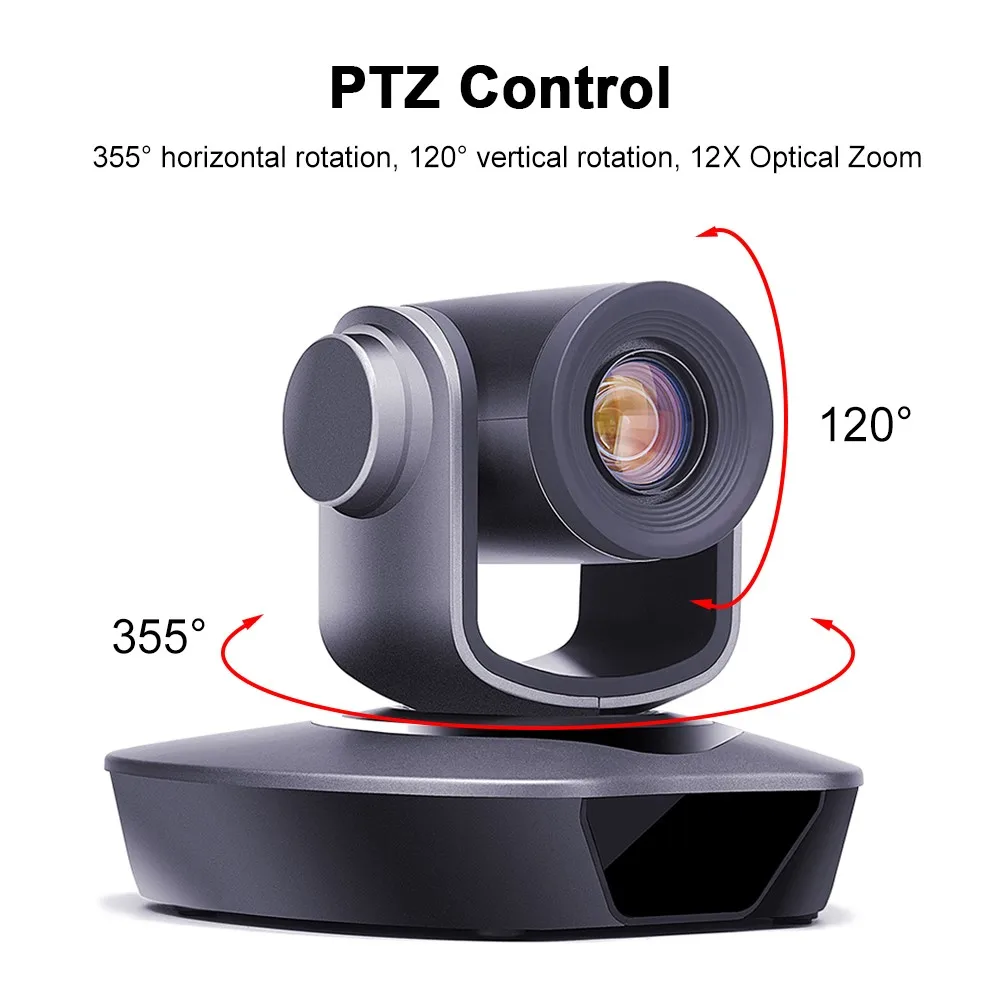 Zoomking Video Conference Camera - 12X Optical Zoom HD