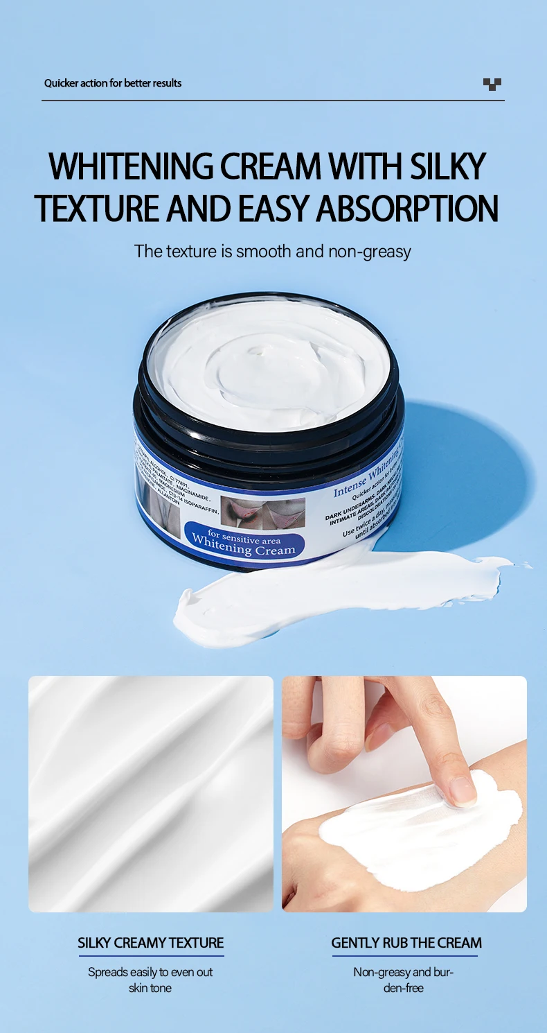 7 Days Fast Whitening Cream for Dark Inner Intimate