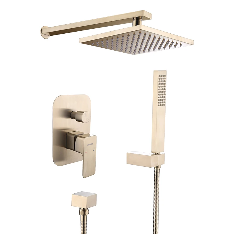 Wall Mounted Bath Shower Mixer - Luxury & Convenience