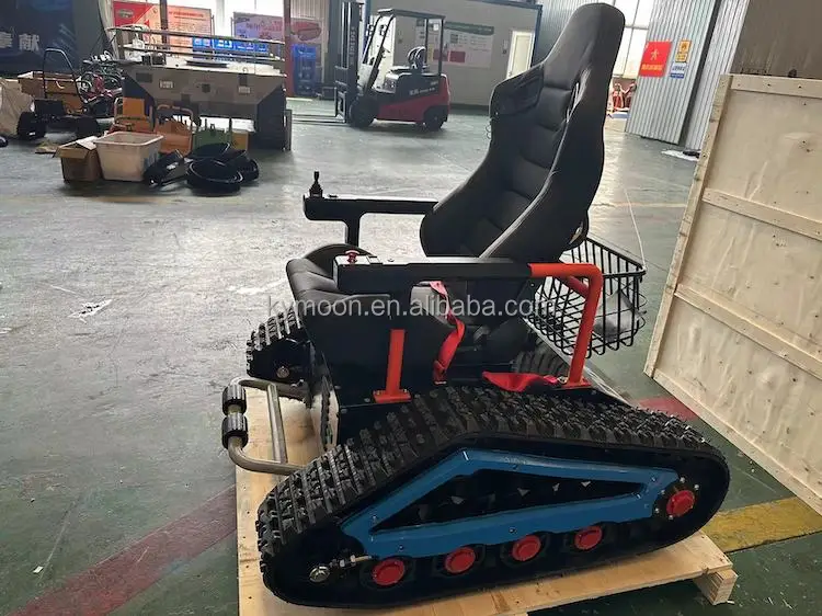 Rubber Tracked Wheelchair - All Terrain Mobility Solution