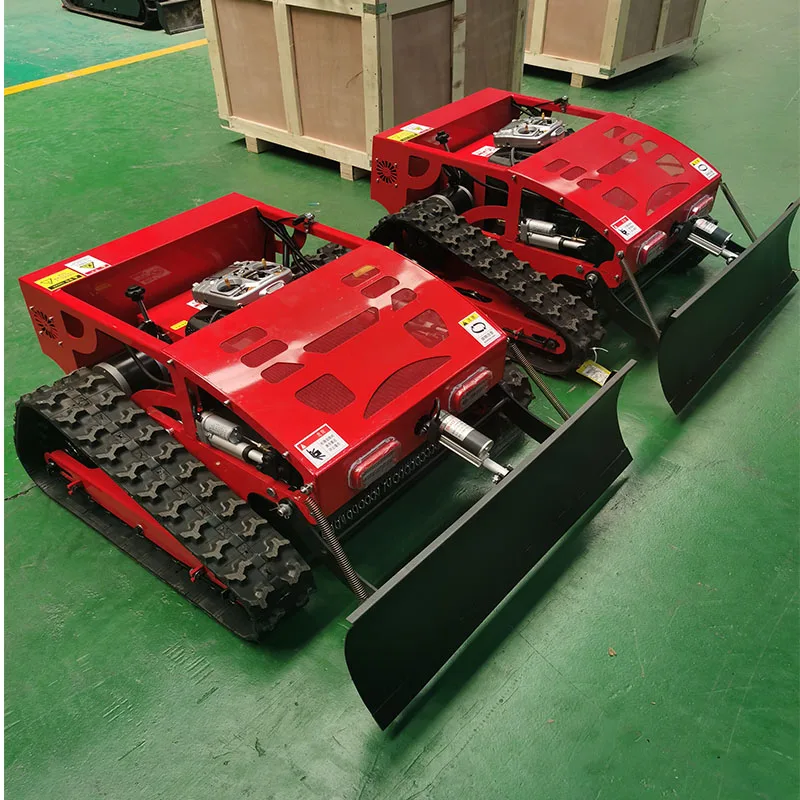 Small Tractor Flail Remote Control Gasoline Lawn Mower Gasoline Remote ...