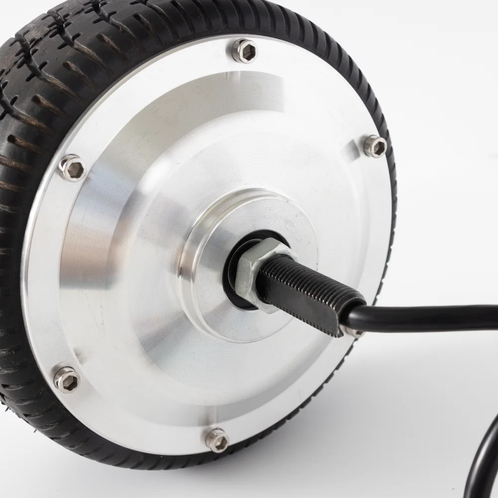 Gear Hub Motor With Encoder Brushless 6 Inches Front Wheel Geared Hub ...