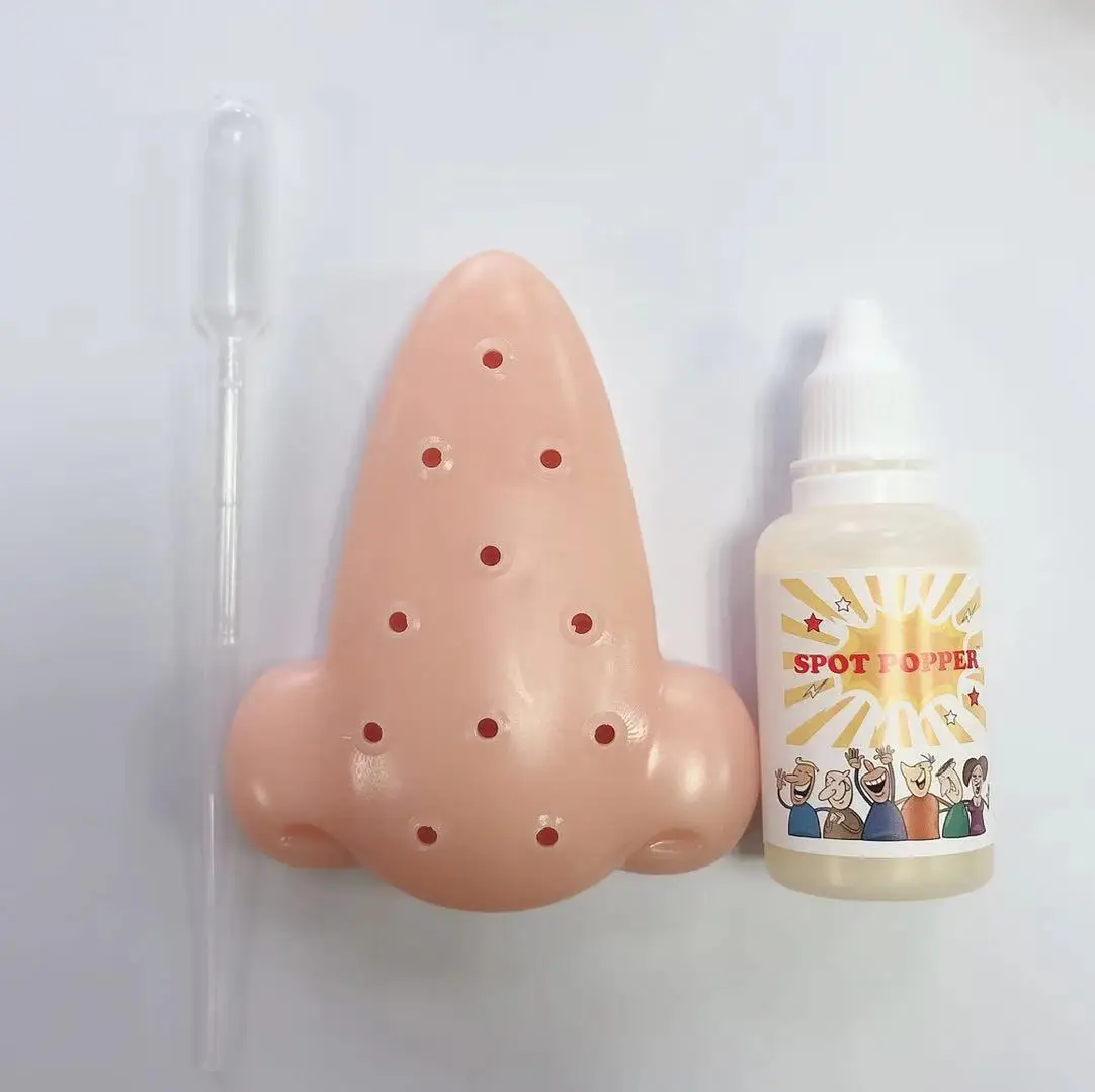 Fidget Nose Squeeze Pimple Toys - Stress Relief Fun