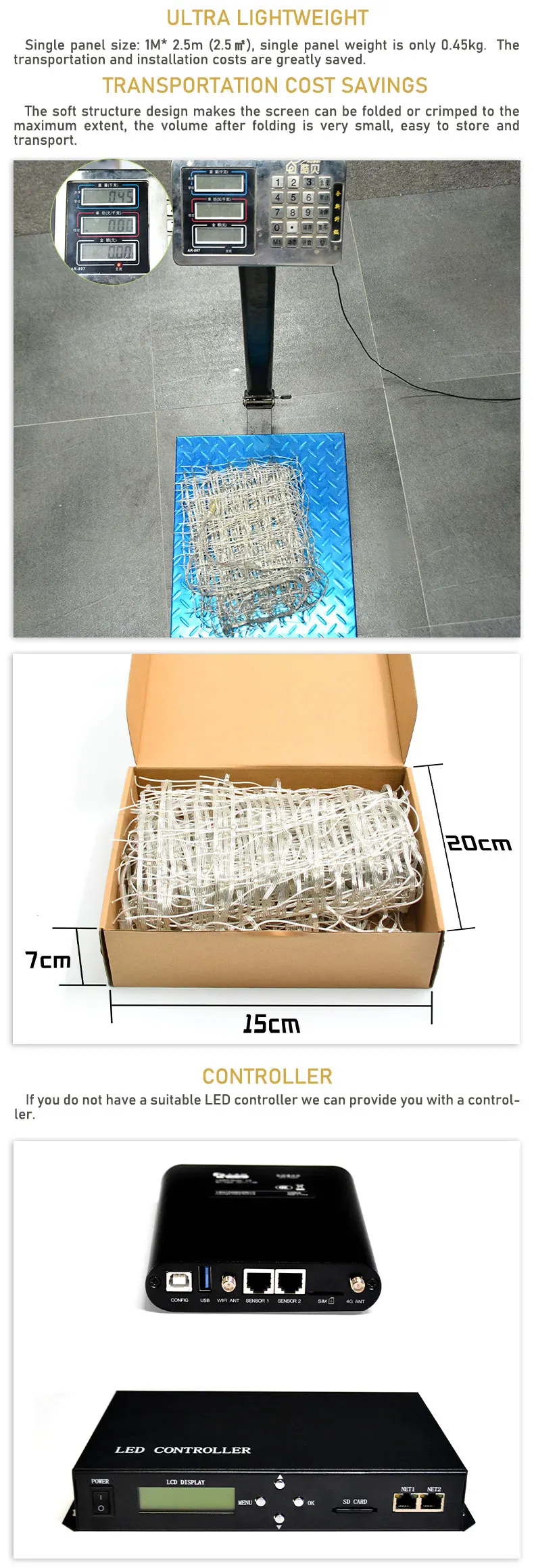 P100 LED Mesh Screen - Versatile Video Wall Solutions