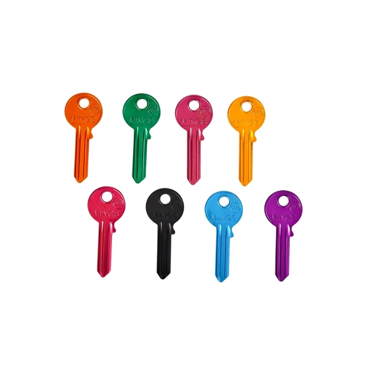 Customize Design Colors Dimple Keys Blank Aluminum