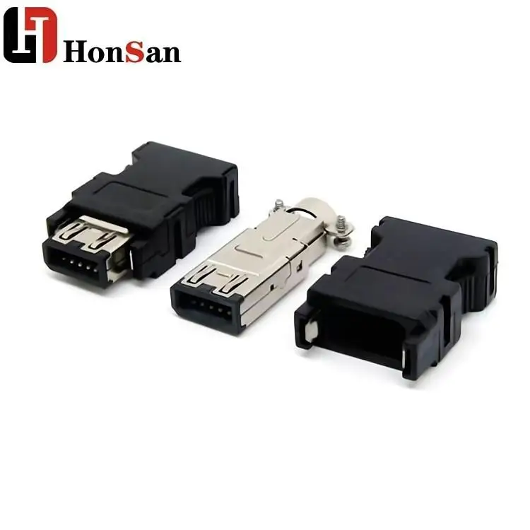Server Connector Mitsubishi Encoder Connector SM-10P-B 3M 36310 10P ...