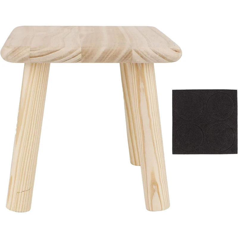 Custom Multi Purpose Household Wood Stools Cute Small Bench Child Seat ...