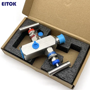 Block And Bleed Valve Instrumentation Manifold Valve 2-way Flow Control ...