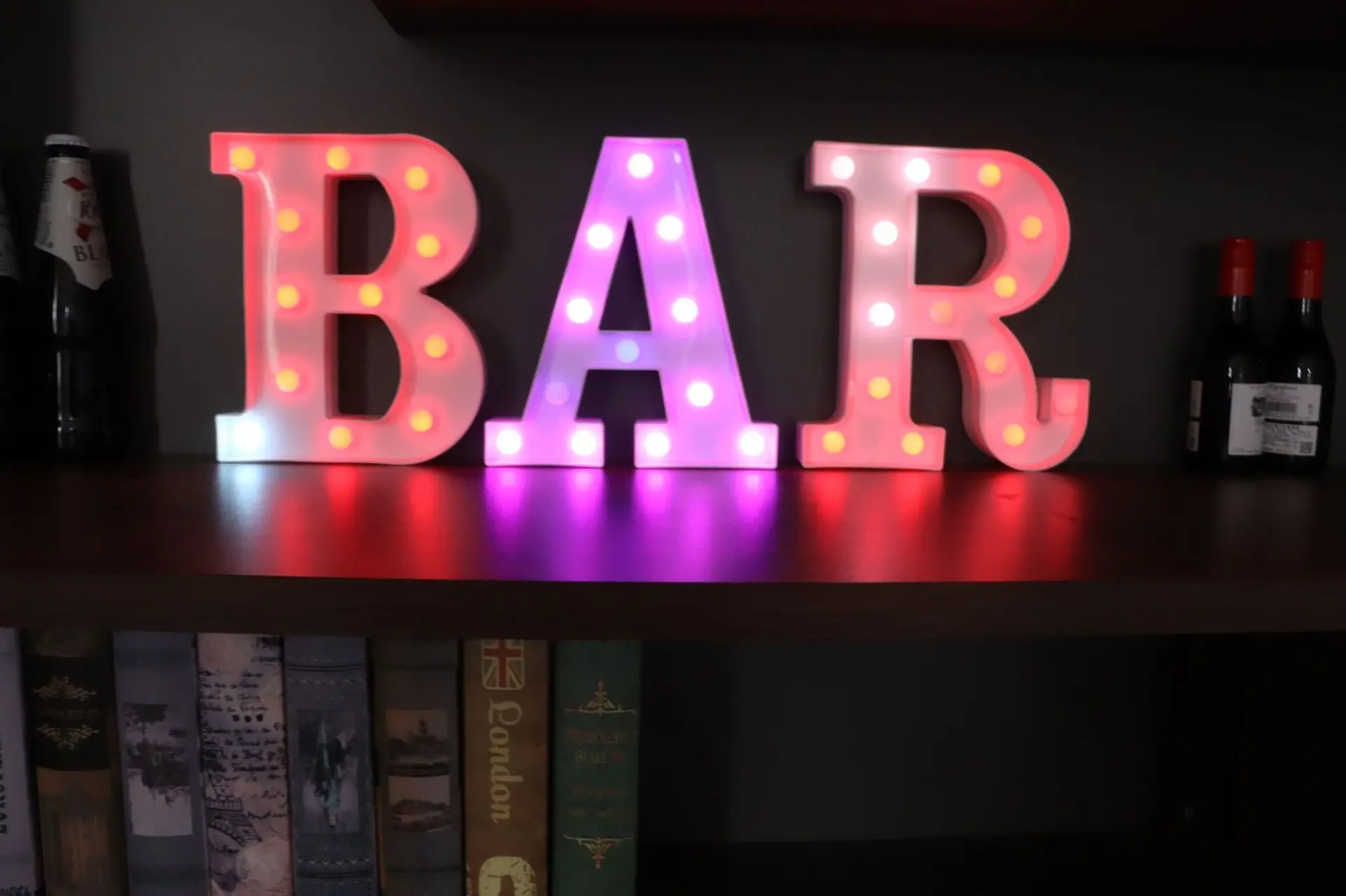 Best Quality Led Box Letter Sign Light Battery Operated Marquee Letter ...