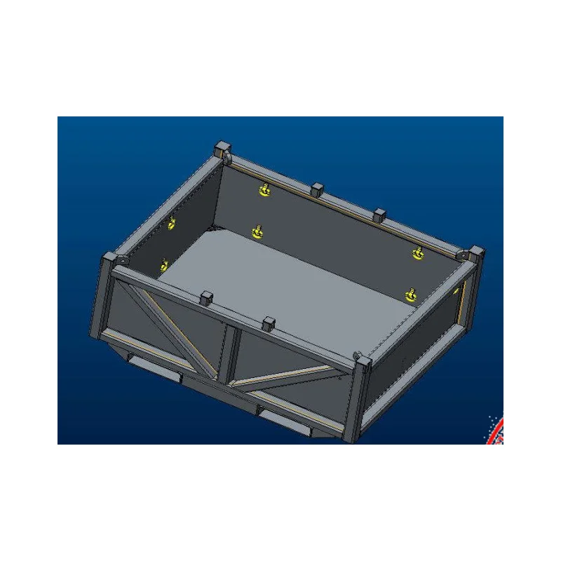6FT 2M Offshore container half height basket container DNV ISO10855 ...