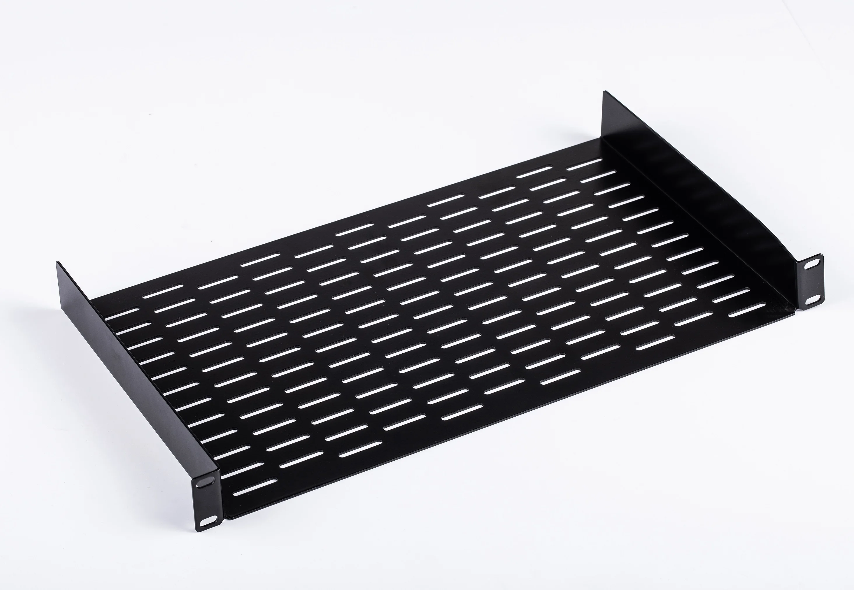 LEILEI Server Rack 1U Shelf - Universal Vented Mount Tray