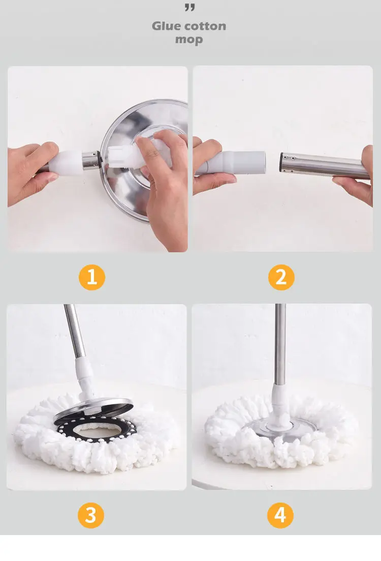 New Product Tornado Centrifugal Bucket Mop Spin Magic Mop 360 Cleaning ...
