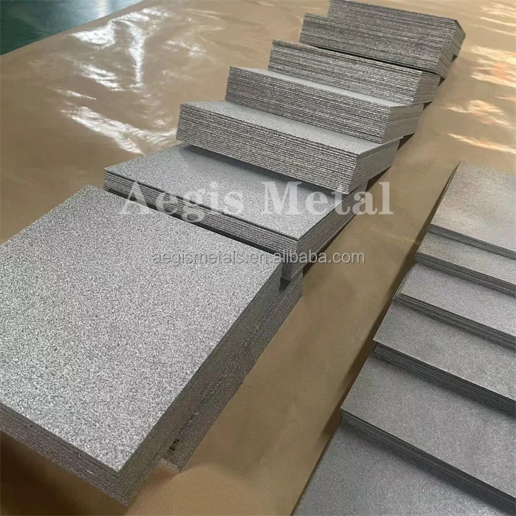 Titanium Powder Sintered Porous Sheet Ruthenium Iridium Coating Anode ...