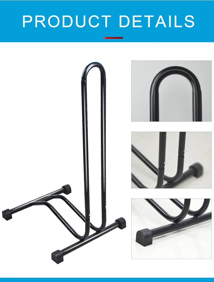 L Shape Steel Bike Parking Stand from China - Durable & Foldable