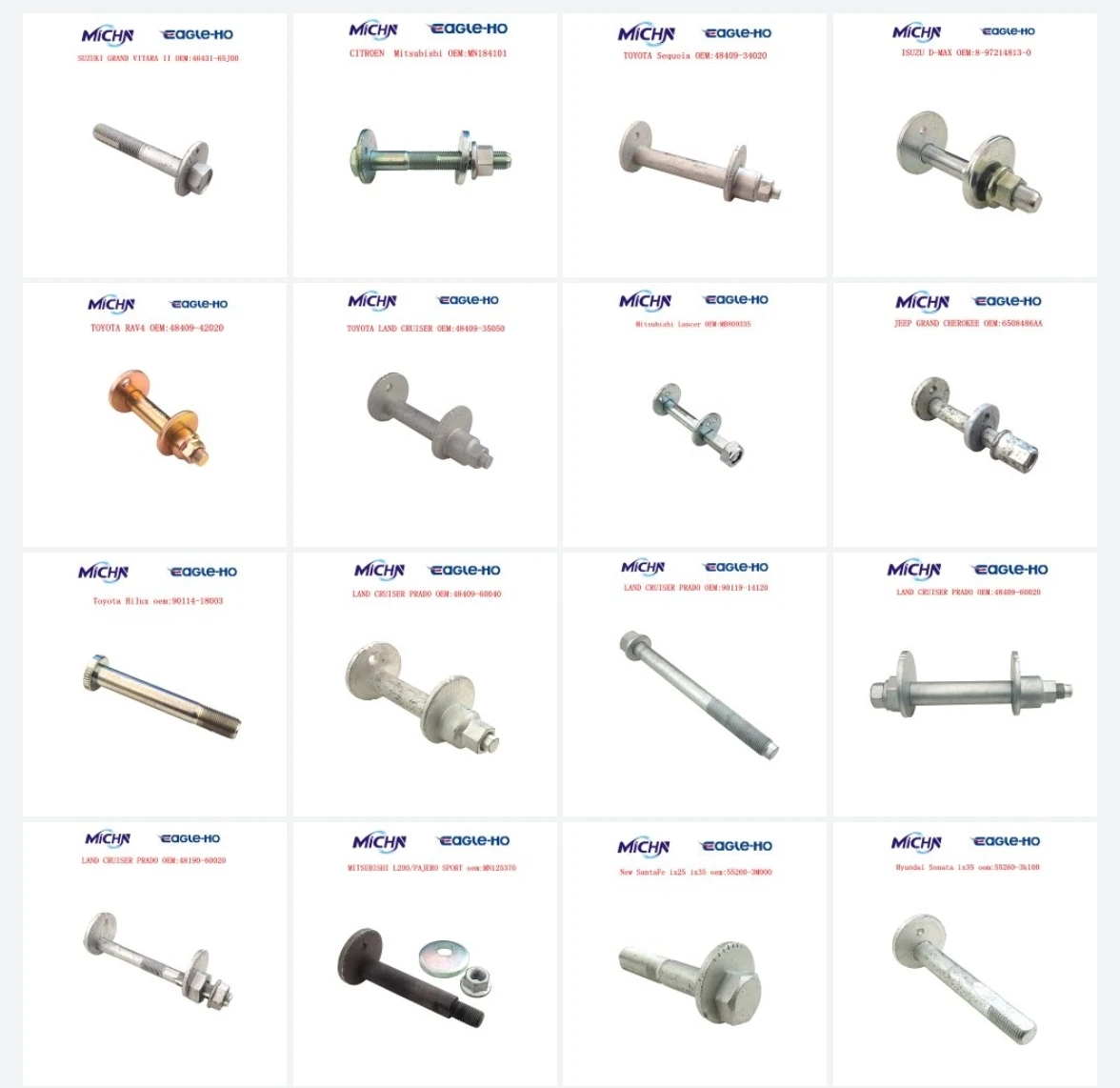 Rear Suspension Lower Arm Bolt For Mitsubishi Montero Pajero 4113a053 ...