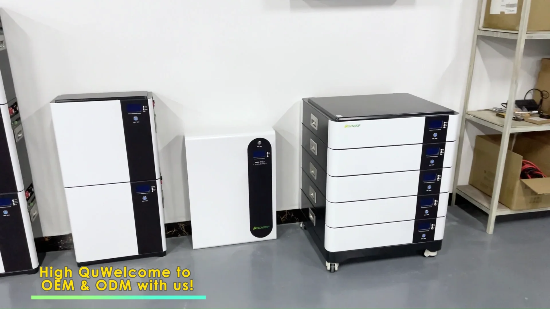 6000 Cycle Stackable Lifepo4 48v 51.2v 10kwh 20kwh 30kwh 50kwh Lithium ...