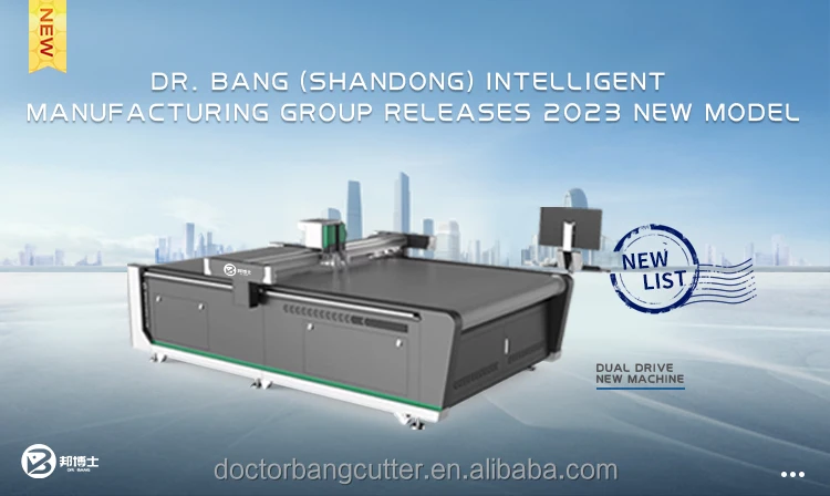 Dr. Bang Cnc Automatic Cellulose Sponge Cloth Leather Production Cutting Machine Pvc Curtain ...