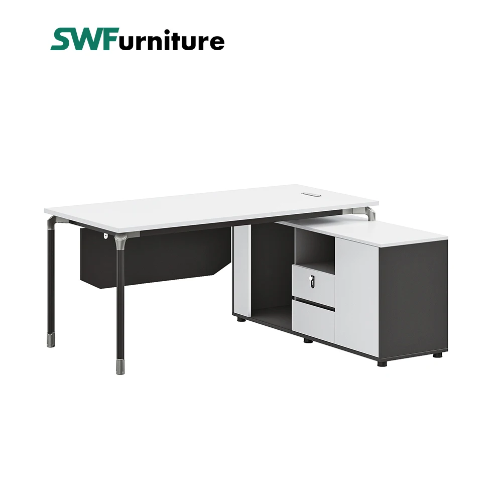 Executive Desk Workstation Table Designs Ceo Boss High Tech Executive ...