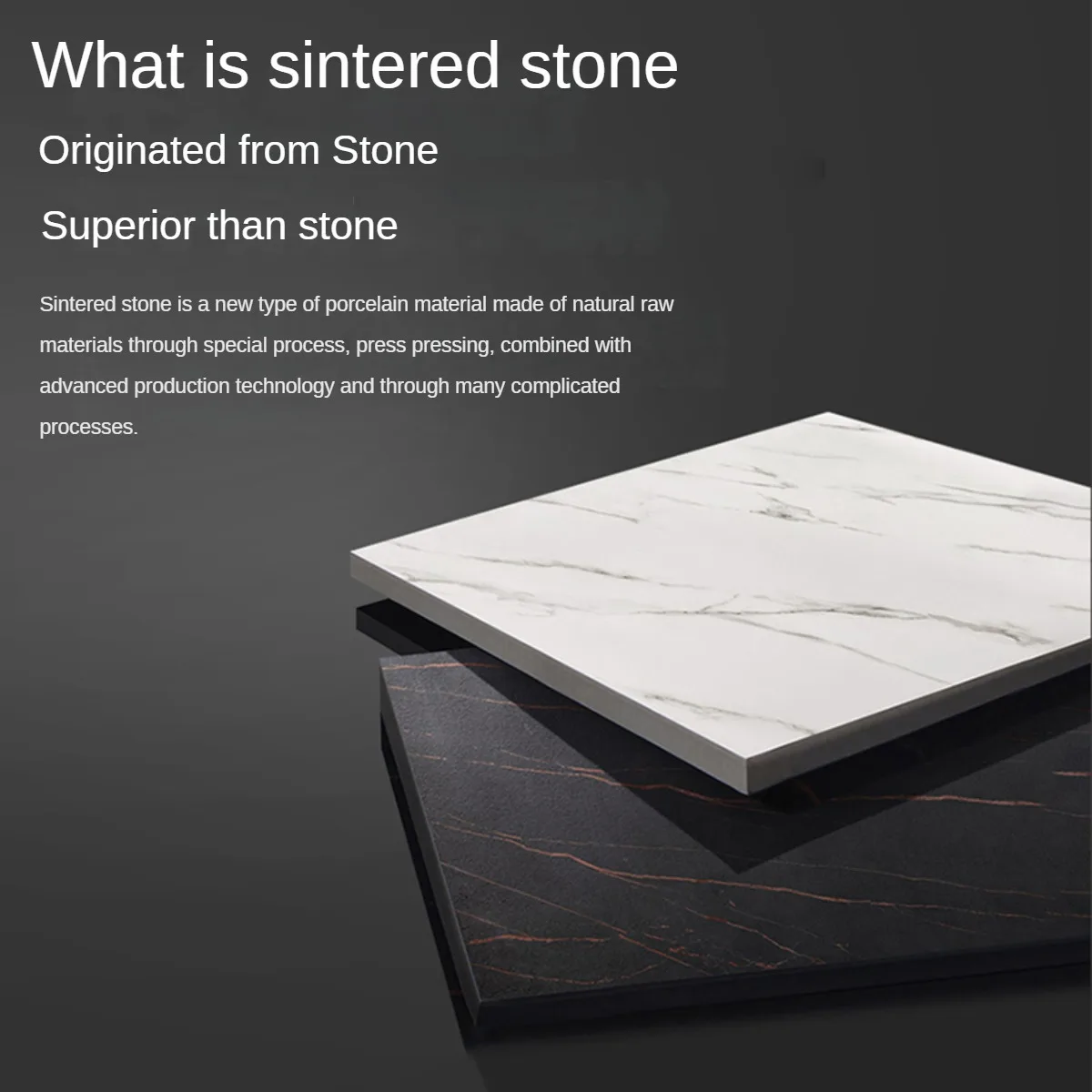 NEW Wall Mounted Sintered Stone Basin Marble Bathroom Sink Wash Basins ...