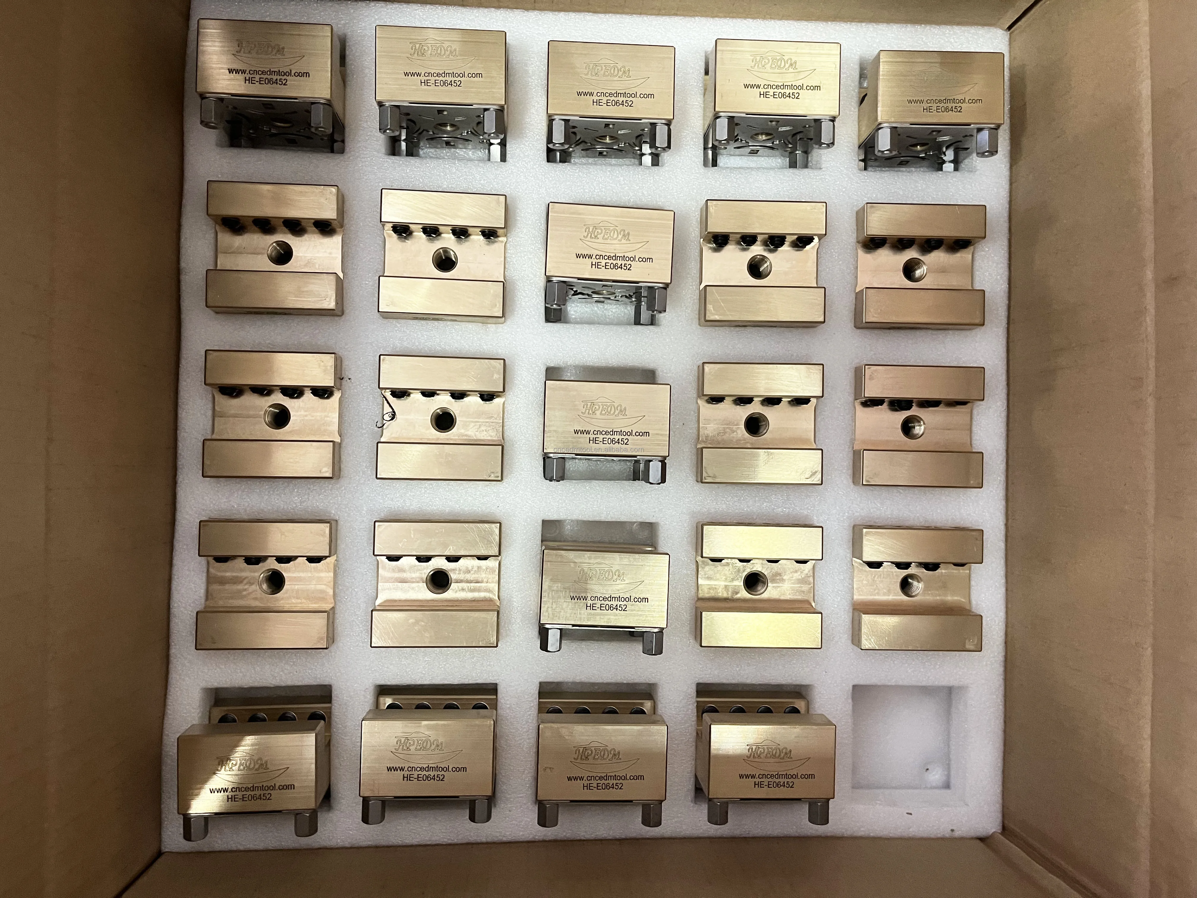 Hpedm Erowa Edm Aluminum Electrode Blank Holder For Edm Die Sinking ...