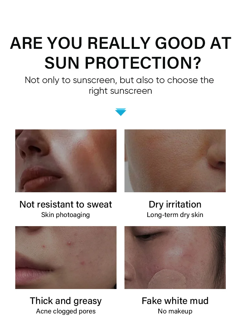 Oem Isolation Cream Moisturizing Sunscreen Spf 50+ Private Label 50ml ...