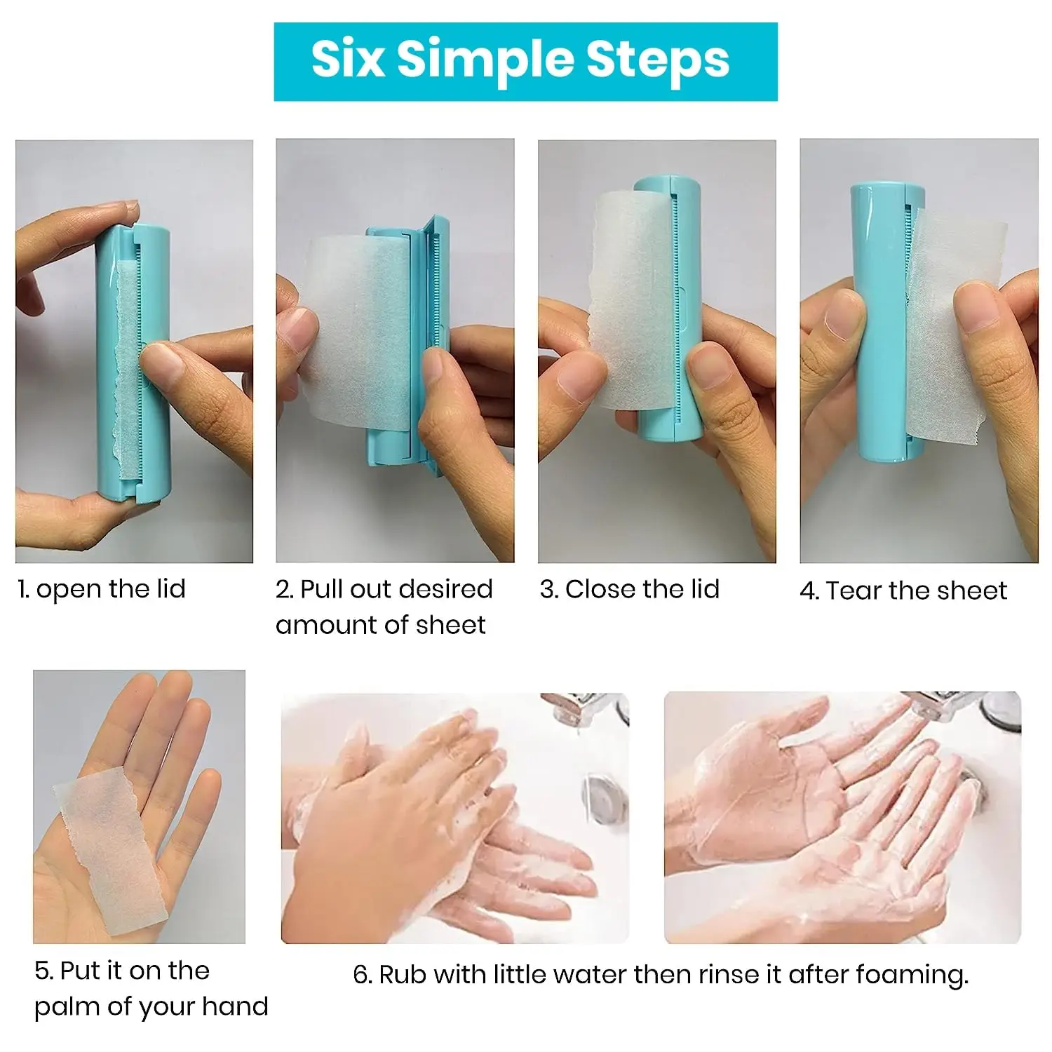 Mini Paper Soap Paper For Travel,Disposable Fragrant Hand Soap,Hand ...