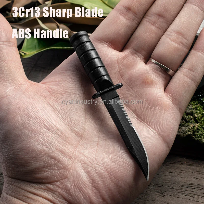 Stainless Steel Blade Mini Neck Knife - Portable & Versatile