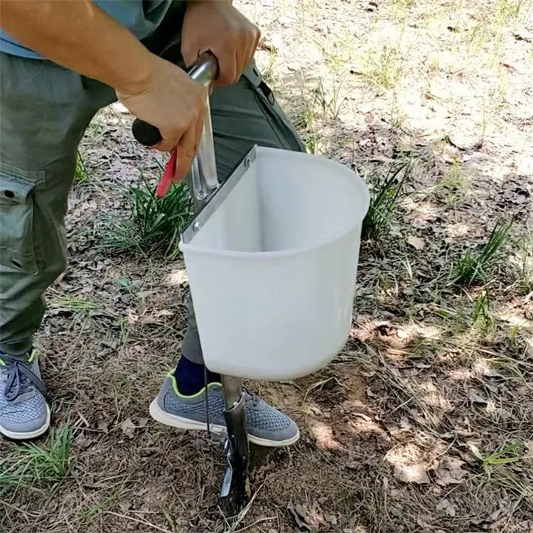 Manual Backpack Hand Granular Spreader Simple Planting Machine Suitable ...