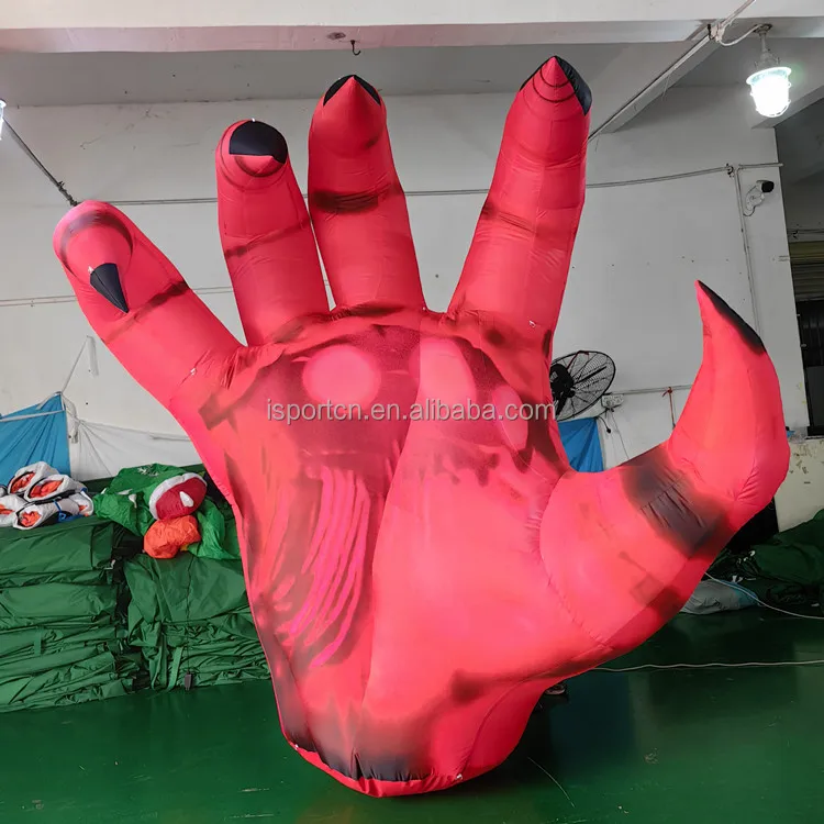 Giant Inflatable Devil Skeleton Hand for Party Halloween Decoration ...