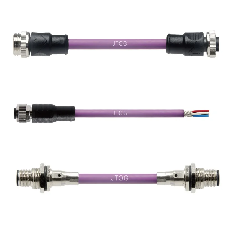 Devicenet Fieldbus Cable Protocol M12 Connector Flange Seat Extension ...