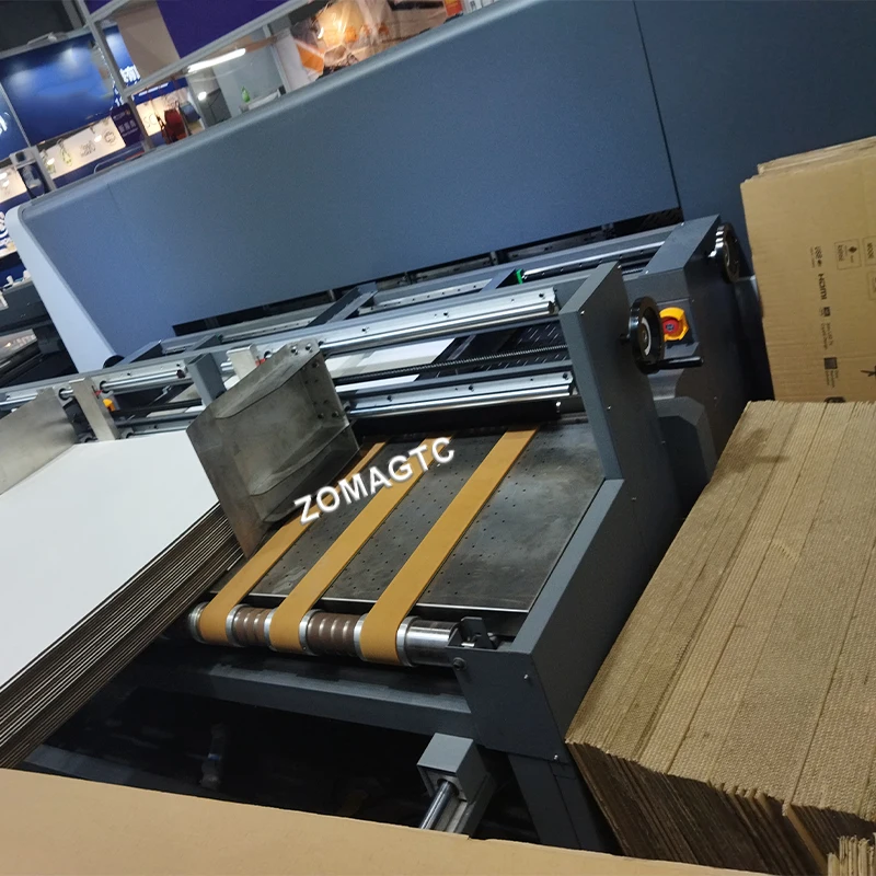 CMYK 4 Color Corrugated Box Carton Printing Machine High Speed Digital ...