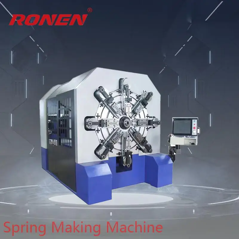 Automatic Cnc Steel Wire Spring Former Bending Machine Zig Zag Torsion ...