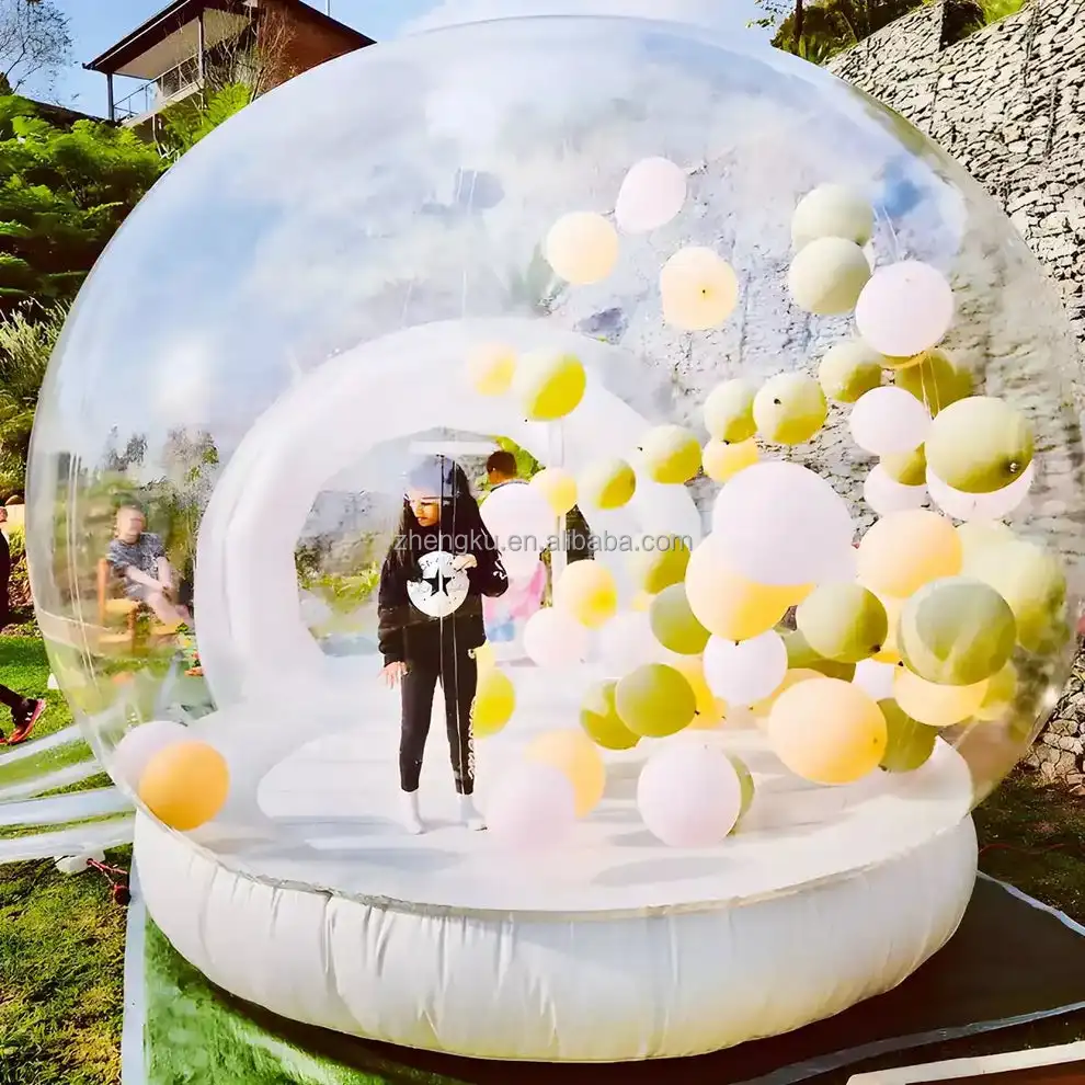 High Quality Bounce Bubble Dome House Inflatable Bubble Balloon House ...