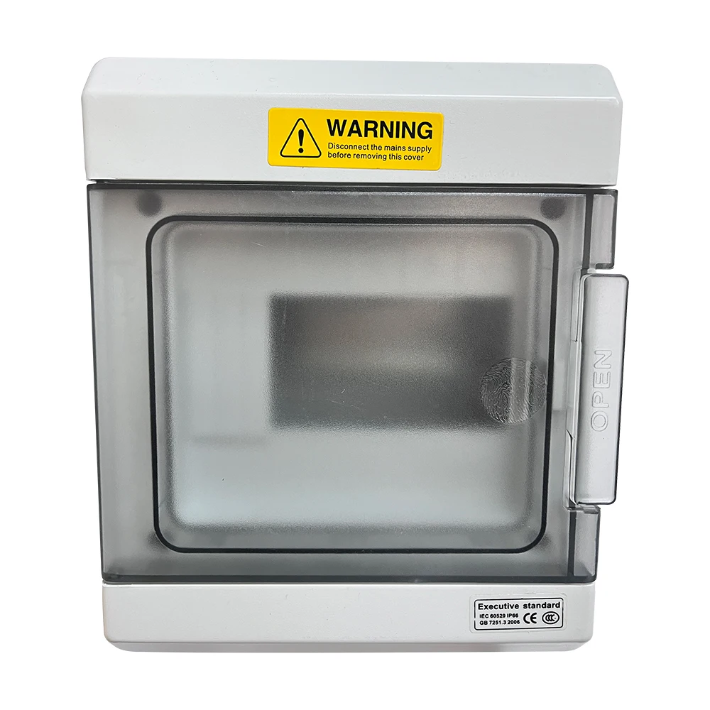 Ce Certificate Outdoor Abs Cover Ip65 Transparent Waterproof Pc 6 Ways ...