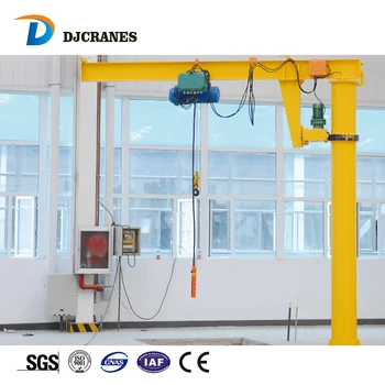 2 Ton 5 Ton Jib Crane 360 Degree Rotation For Sale - Buy 1 Ton Arm Slewing Jib Crane Light Duty ...
